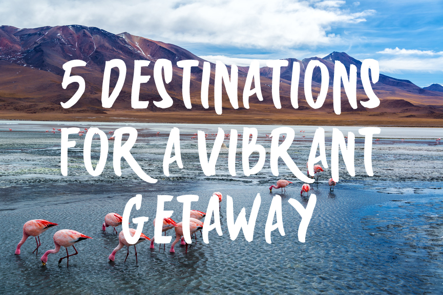 5 Destinations for a Vibrant Getaway